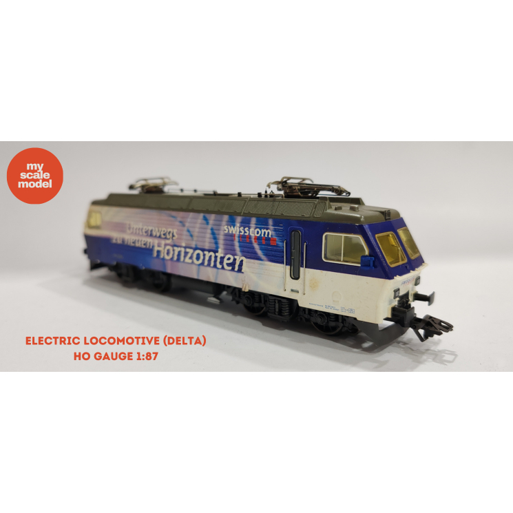 MARKLIN BR Re 446 electric locomotive Swisscom SOB (Delta) | HO Gauge 1 ...