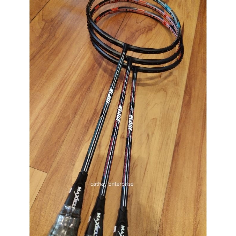 MAXBOLT BLADE BADMINTON RACKET MAX TENSION 35🔥🔥 | Shopee Malaysia