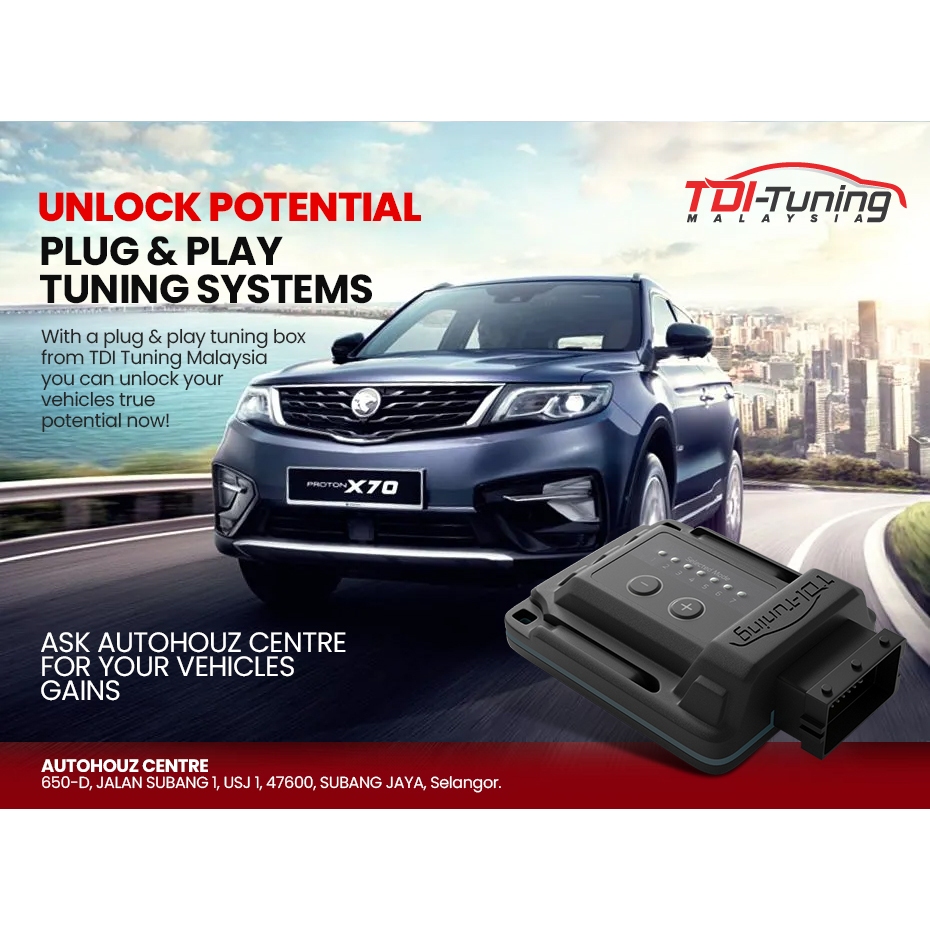 PROTON X70 TDI TUNING BOX - CRTD4 MULTI CHANNEL TUNING BOX + BLUETOOTH ...