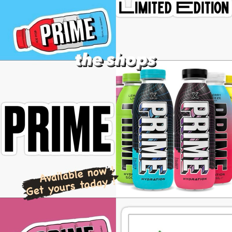 *CLEARANCE* PRIME HYDRATION PRIME X by KSI & LOGAN PAUL | Shopee Malaysia