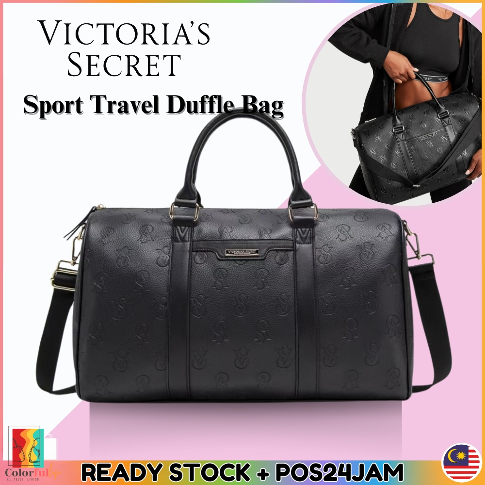 VICTORIA'S SECRET VS Weekender Duffle Travel Gym Women Duffel Hand ...