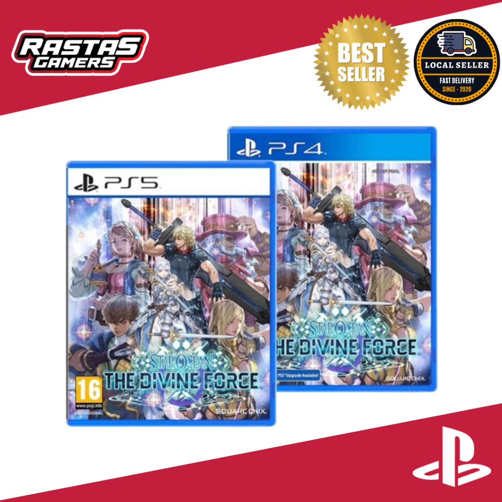 NEW GAME PS4/PS5 Star Ocean The Divine Force Standard Edition | Shopee ...