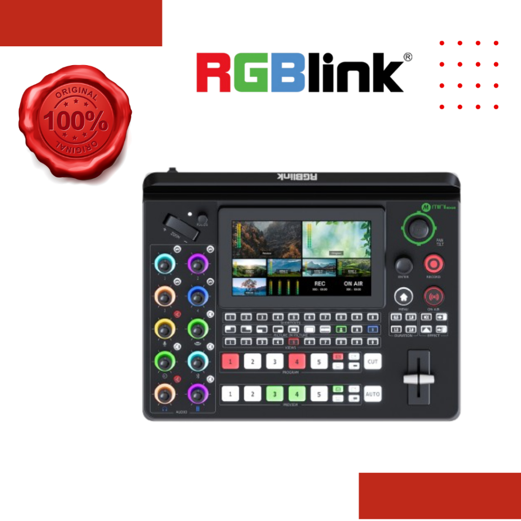 RGBLINK mini-edge 5 Channel All-in-One Switcher | Shopee Malaysia