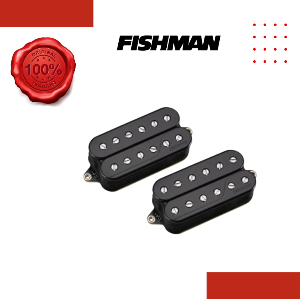 Fishman PRF-CS6-TH2 Tim Henson Signature Fluence Humbucker Pickup Set, 6 String | Shopee Malaysia