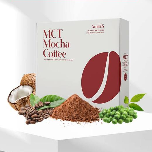 ECOHAIR x AmiriS MCT Mocha - 15 sachets/box | Shopee Malaysia