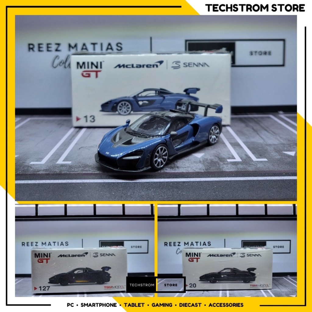 MINI GT MCLAREN SENNA 1:64 SCALE DIECAST (LOOSE & SEALED) | Shopee Malaysia