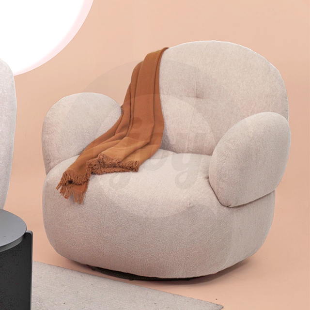 Kerusi Pusing Ruang Tamu IRIS Swivel Armchair Lounger Sofa Kerusi Rehat ...