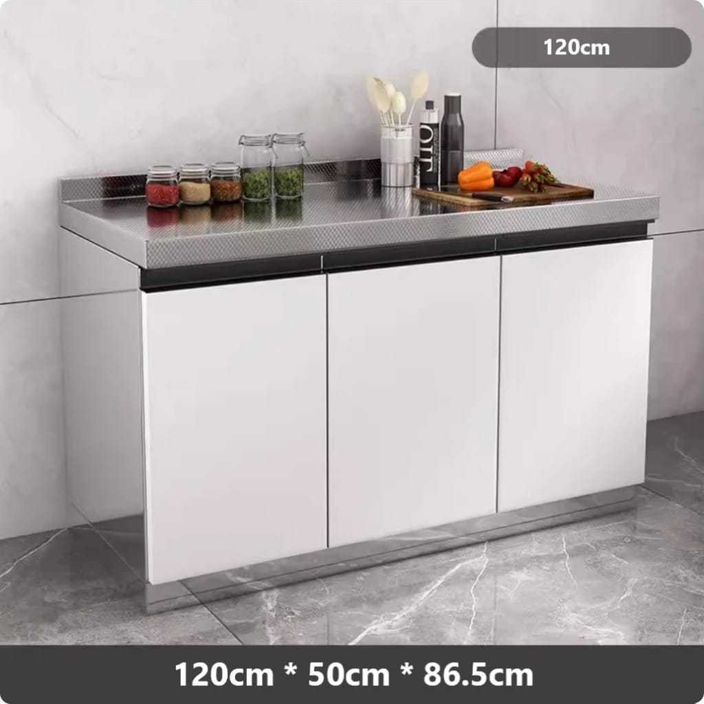 🔥EXTRA HEIGHT🔥GW PETG DOOR🔥 Stainless Steel Kitchen Cabinet Storage ...