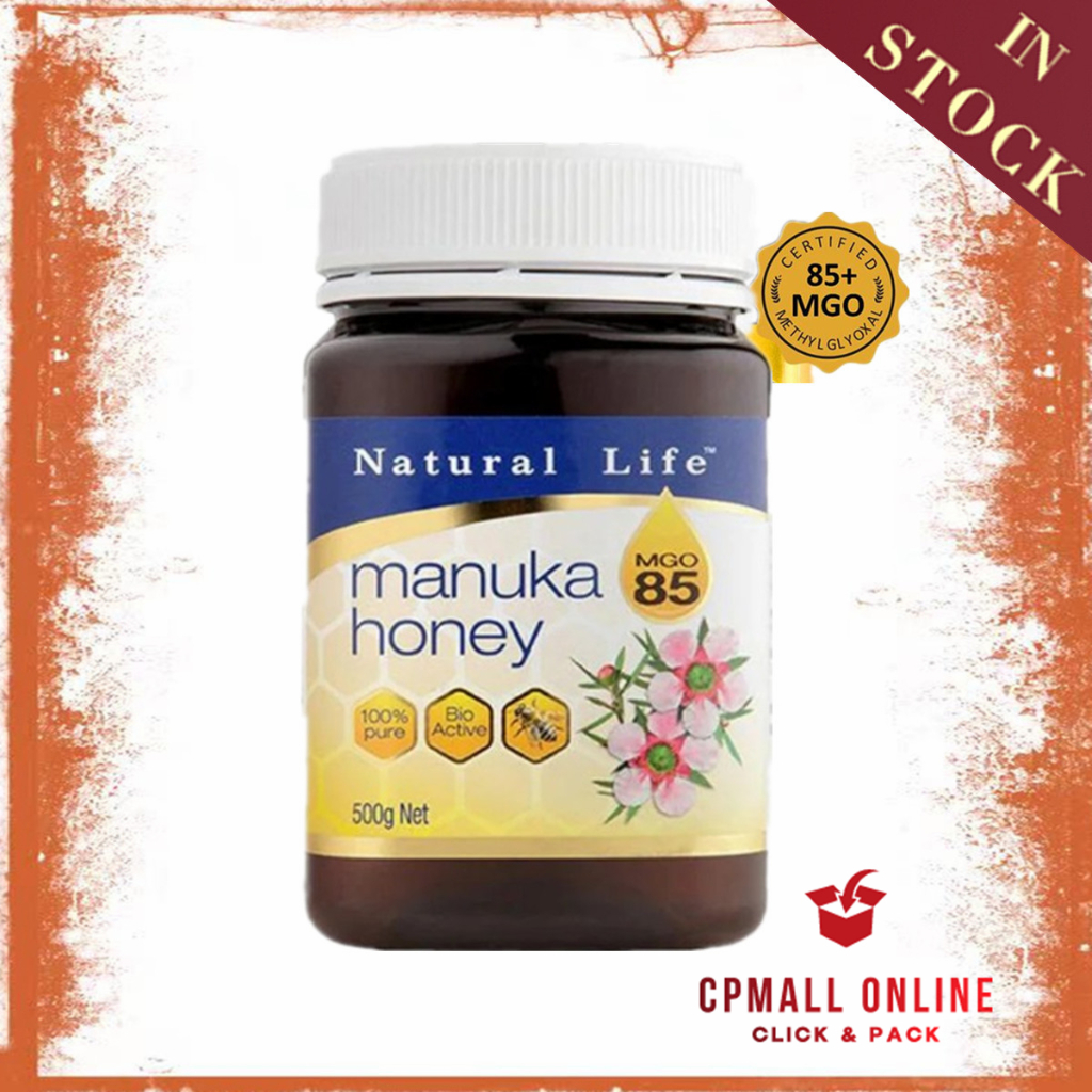 [Expiry Date: 10/2028] Natural Life Manuka Honey MGO 85 UMF 5 蜂蜜 ( 500g ...