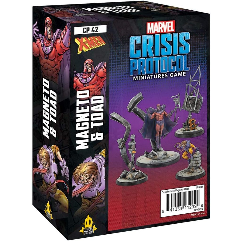 Atomic Mass Games - Marvel Crisis Protocol - CP42 Magneto & Toad ...