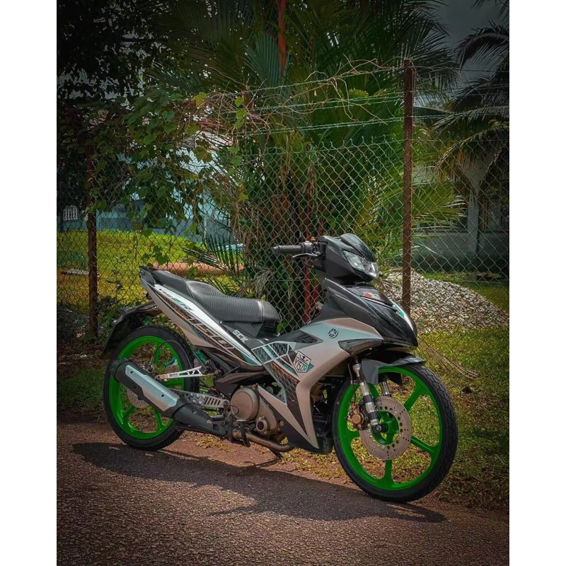 SPORTRIM AR125 FULL CHOP KAWASAKI CUSTOM PNP 125ZR Y15 Ysuku | Shopee ...