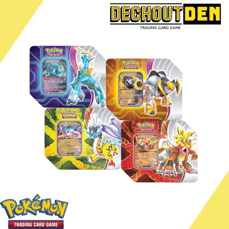 [LIVE RIP] Pokemon TCG Paradox Destinies Tin 5 Packs | Shopee Malaysia