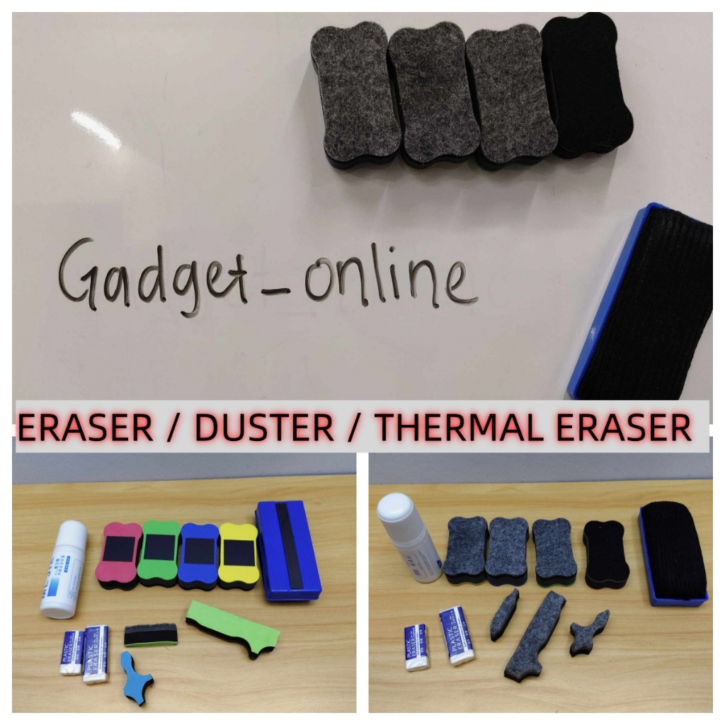 ERASER OF PENCIL / DUSTER / THERMAL PAPER INK WHITEBOARD MARKER ...