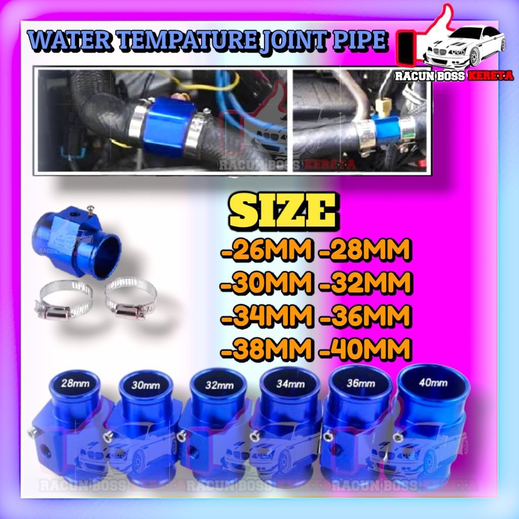 HKS Style Water Temp Adapter / Water Tamp Meter Gauge Sensor Adapter ...