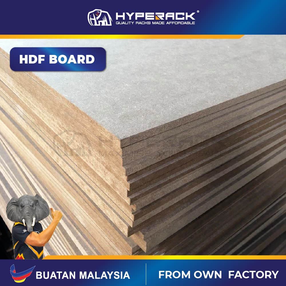 HYPERACK ™️ [High Quality] HDF High Density Fibreboard Thickness 8mm ...