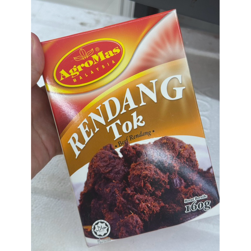 AGROMAS RENDANG TOK BEEF RENDANG DAGING READY TO EAT | Shopee Malaysia