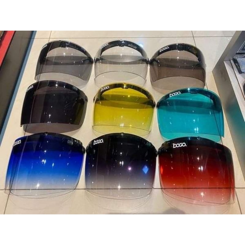 Visor Bogo 3 Button (smoke) | Shopee Malaysia