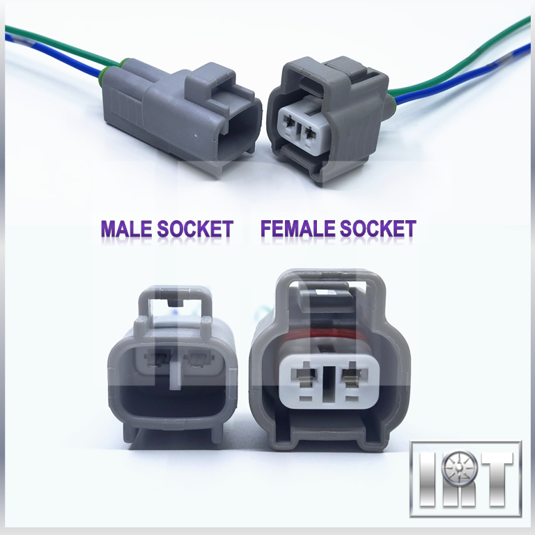 2 Pin Nippon Denso Socket Toyota Soket Kereta Alza Perodua Wire Wiring ...