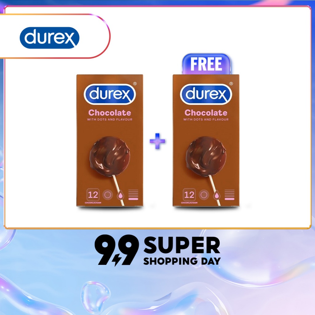 Durex Chocolate Condoms (12's) [Buy 1 Free Durex Chocolate Condoms 12's] | Shopee Malaysia