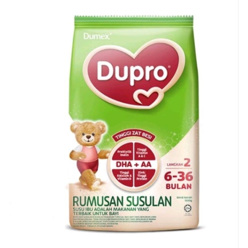 Susu Dumex dupro step 2 850g | Shopee Malaysia