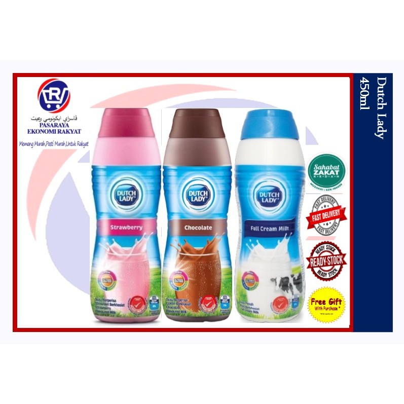 Dutch Lady UHT Milk 450ML | Shopee Malaysia