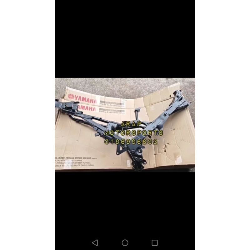 125Z Y125 125ZR FRAME CHASIS 100% ORIGINAL STOCK YEAR 2024 | Shopee ...