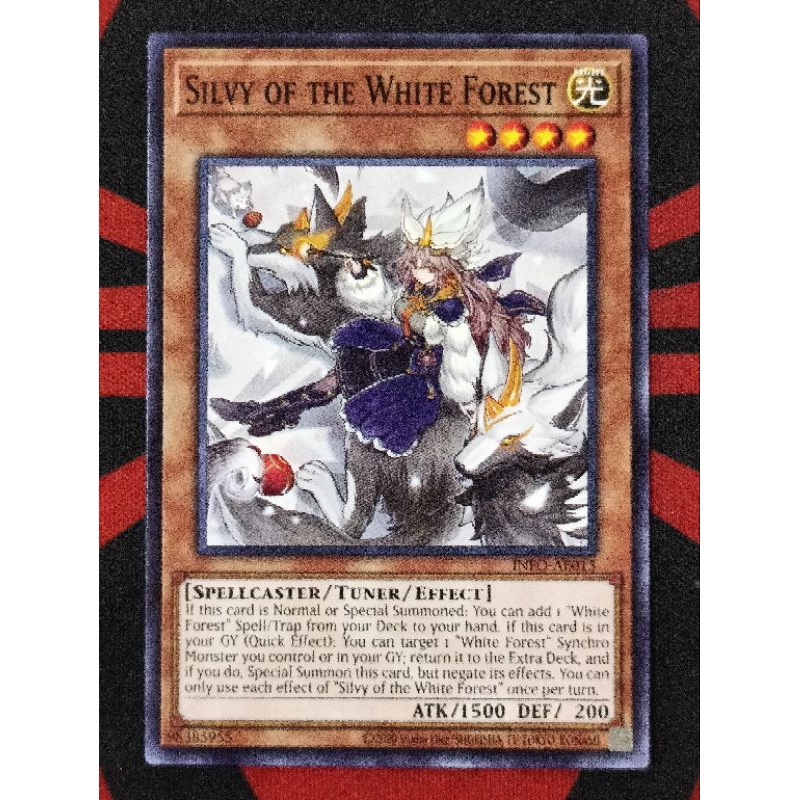 YUGIOH KONAMI INFO-AE015 Silvy of the White Forest (Common) | Shopee ...
