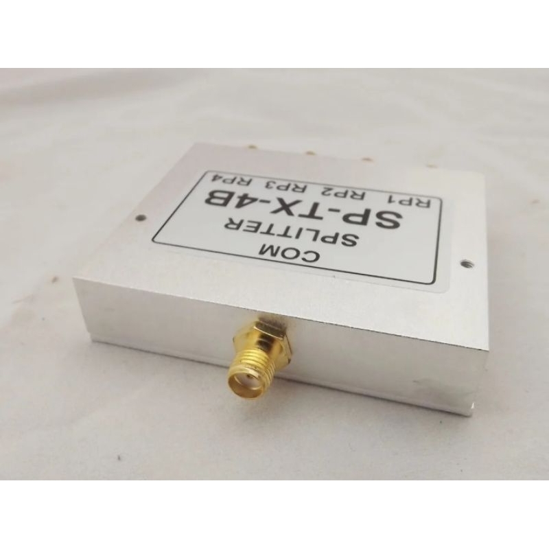 RF Coaxial Power Splitter Divider Combiner SMA 4-way Signal Booster 380 ...