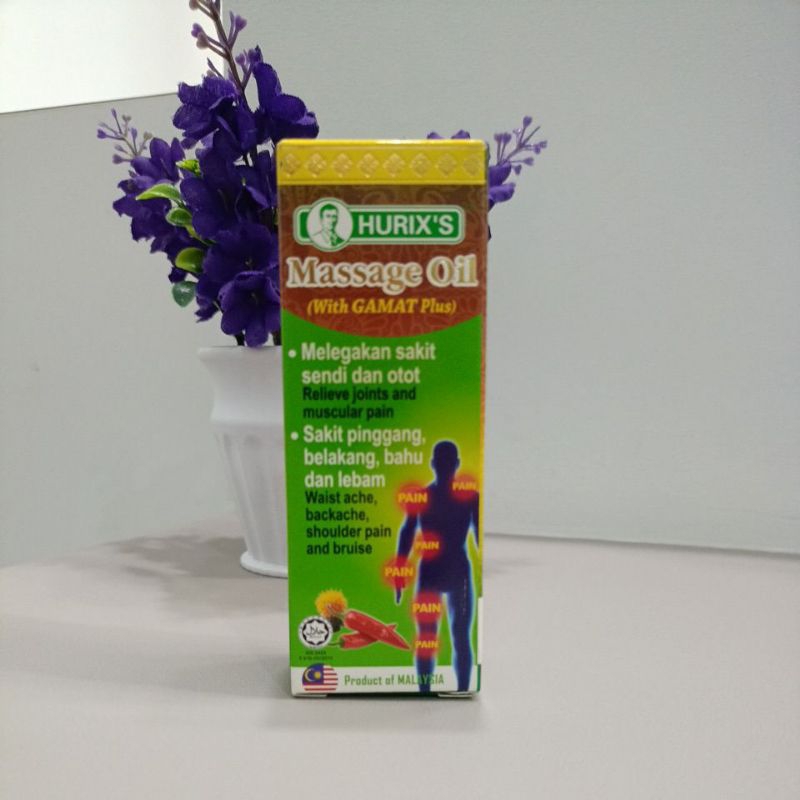 HURIX'S MASSAGE OIL (with GAMAT plus) | Shopee Malaysia