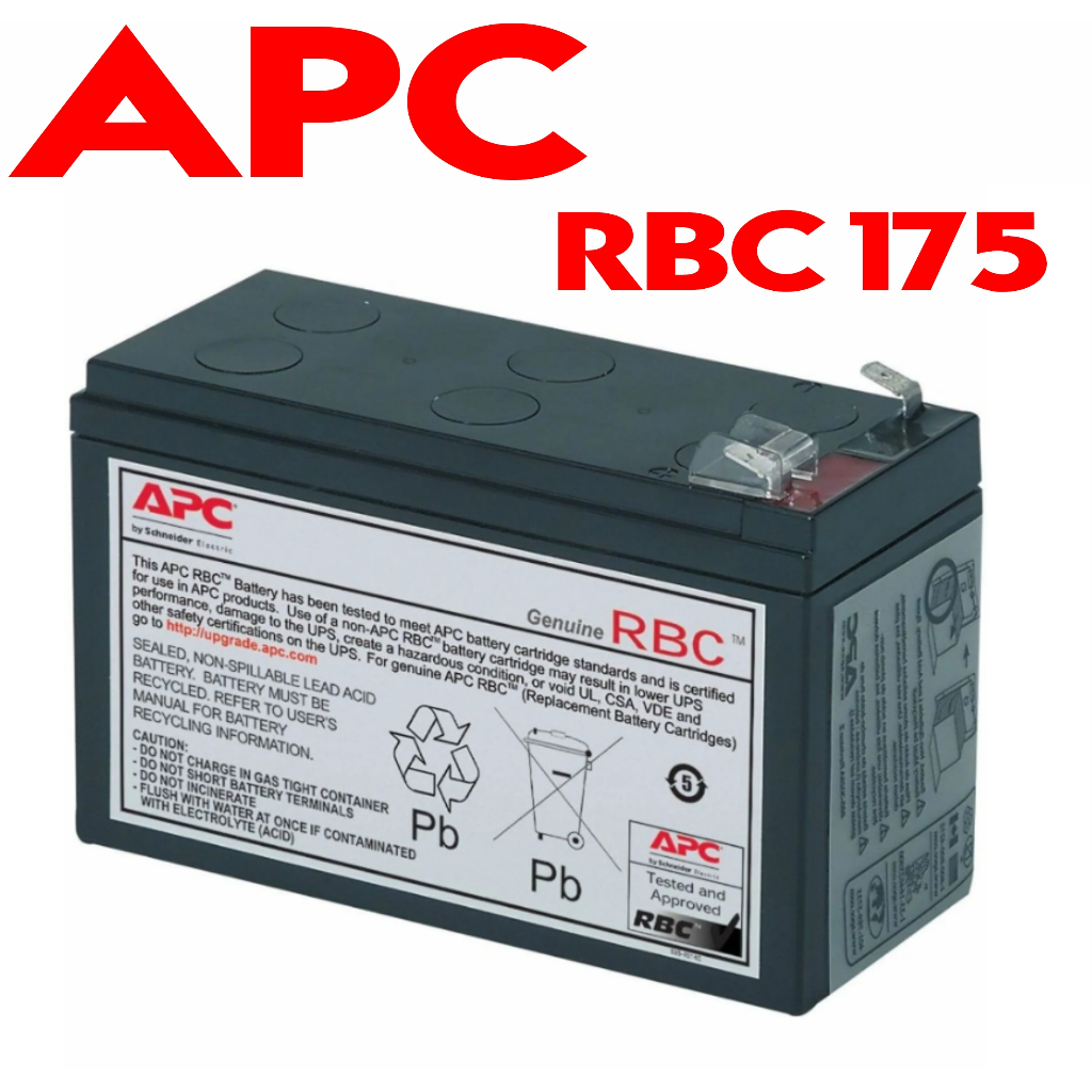 [Ready Stock] APC 175 Replacement Battery Cartridge APCRBC175 #175 NEW ...