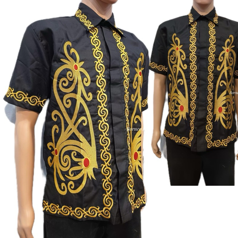 KEMEJA MOTIF ULU SULAMAN TRADISIONAL SARAWAK | Shopee Malaysia