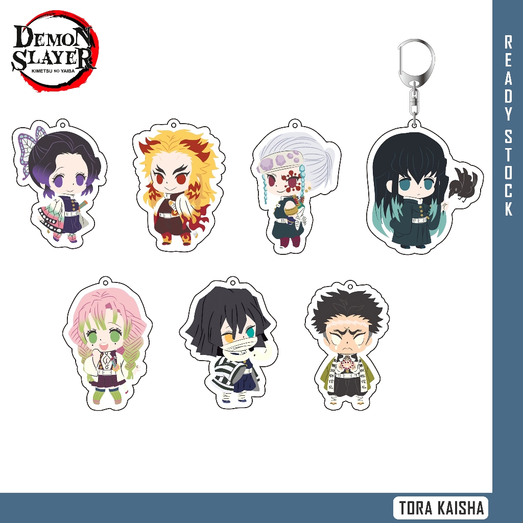 [TORA KAISHA] Demon Slayer Keychain Acrylic Double Layer Kimetsu no ...