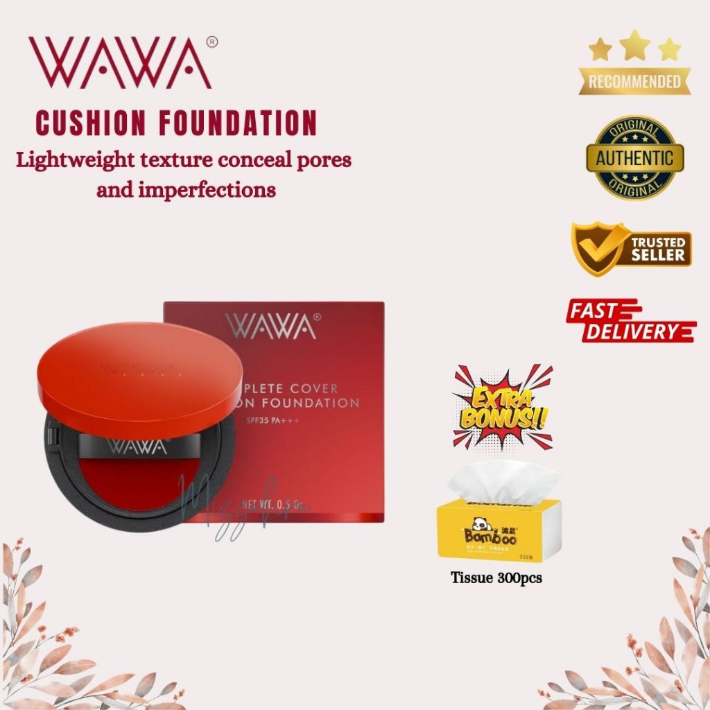 Wawa Cosmetics Cushion Foundation | Shopee Malaysia