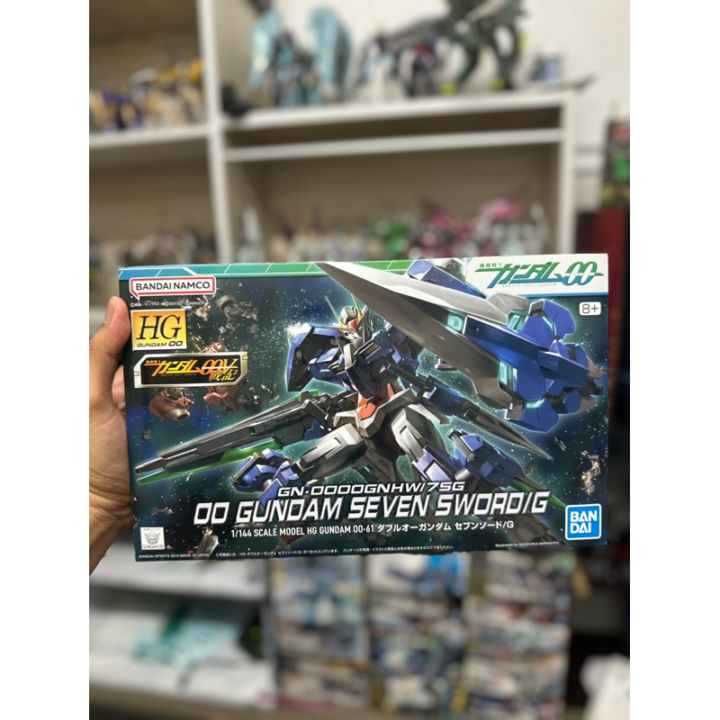00 GUNDAM SEVEN SWORD/G BANDAI HG 1/144 (GUNDAM 00) GN-0000GNHW/75G | Shopee Malaysia