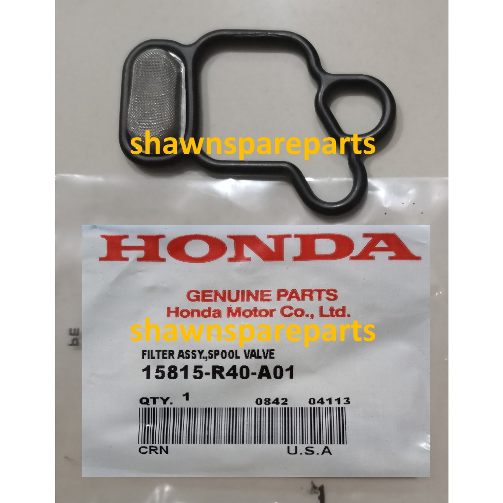 15815-R40-A01 Honda Accord TAO 2.4 Spool Valve Filter / VTEC Solenoid ...