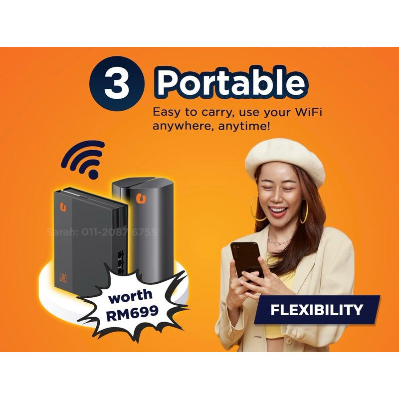 UMOBILE’ U HOME 5G (PLAN + 5G ROUTER) RM68/MTH | Shopee Malaysia