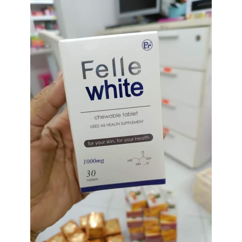 FELLE WHITE 1000MG(CHEWABLE TABLET) | Shopee Malaysia