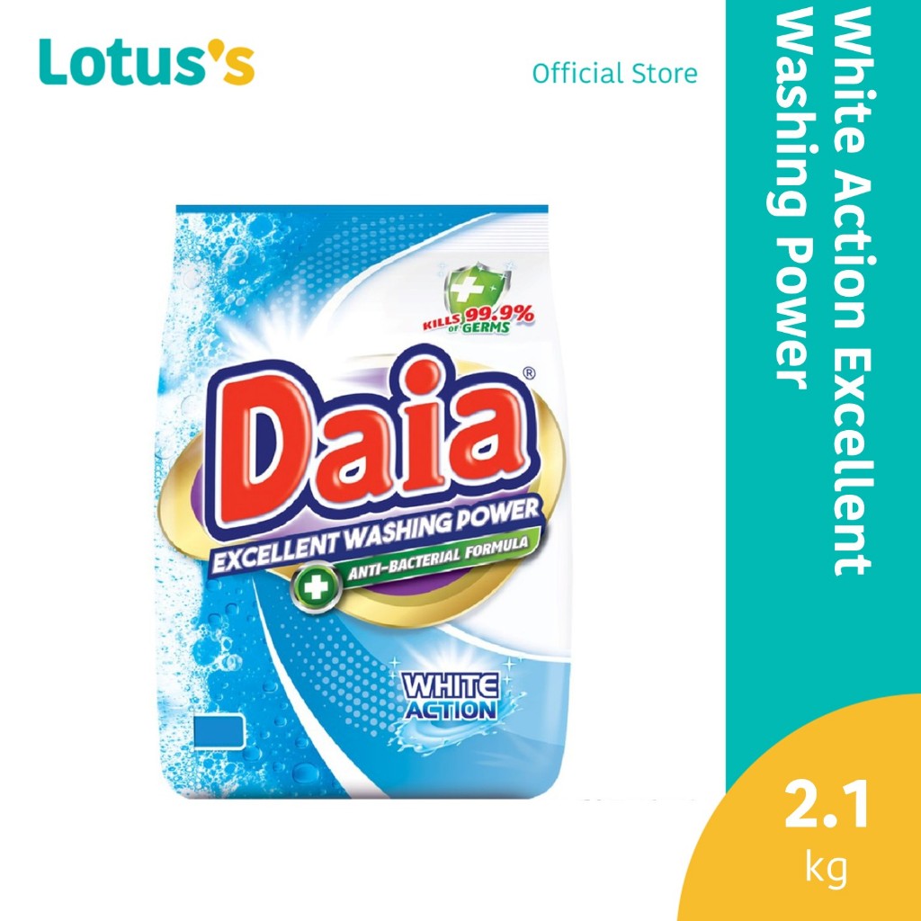 Daia White Action Excellent Washing Power 2.1kg | Shopee Malaysia
