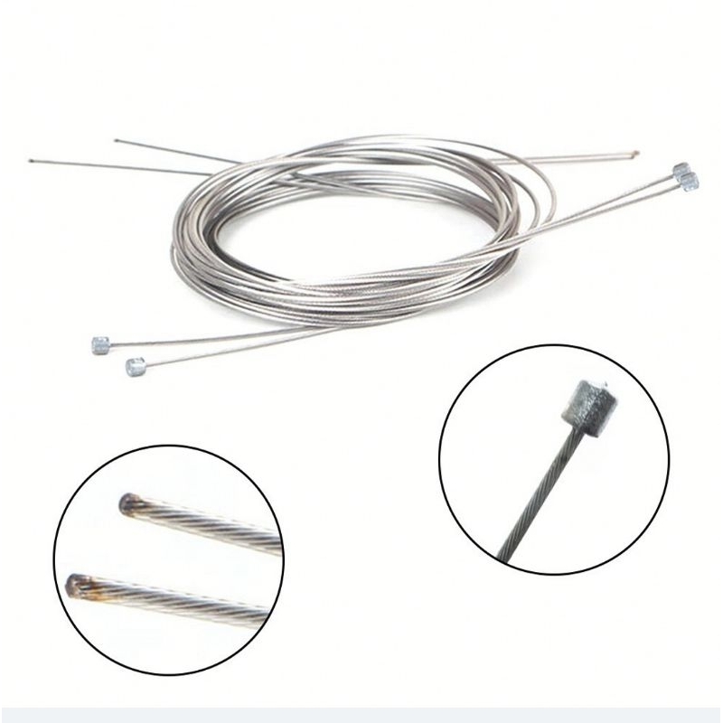 Shifter Cable Bicycle Part Steel MTB Mountain Road Bike Gear Shift Derailleur Brake Inner Cable Basikal Gear Tali 2M Shopee Malaysia