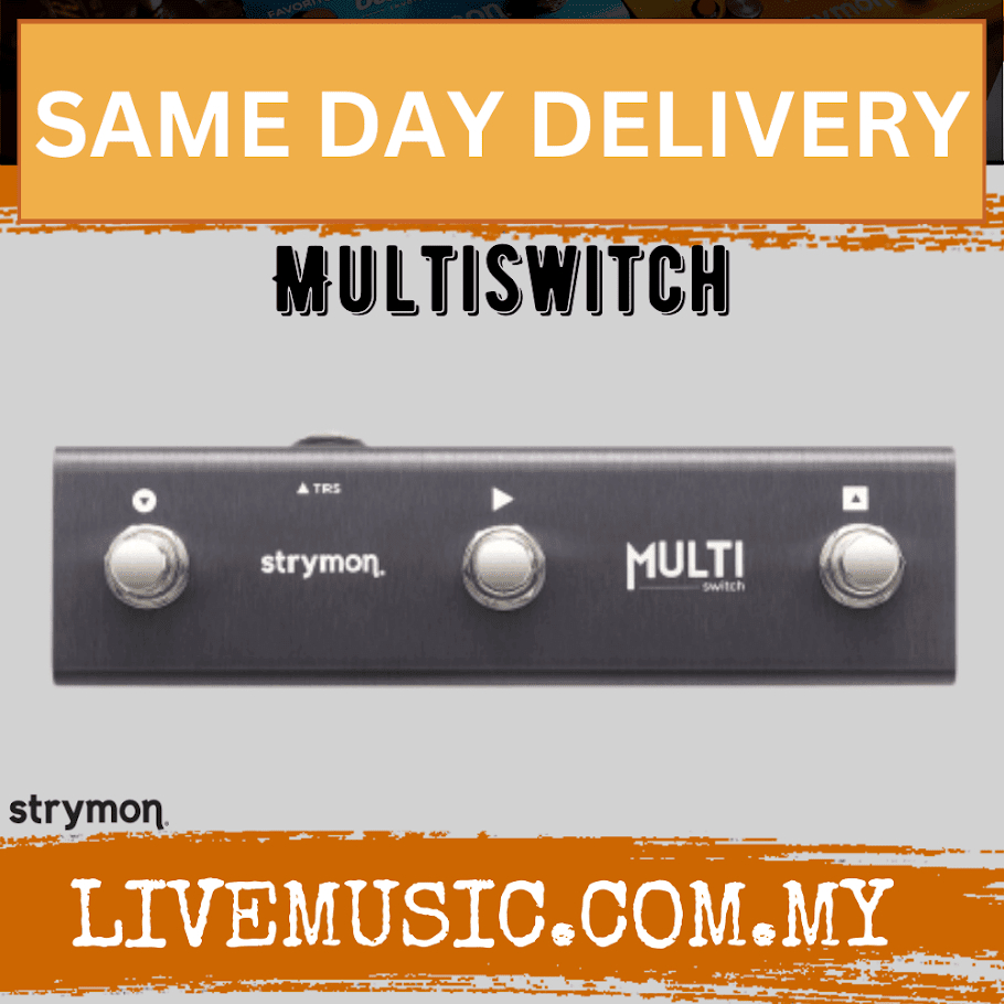 Strymon MultiSwitch Extended Control for Timeline, BigSky and Mobius / Multi Switch / footswitch ...