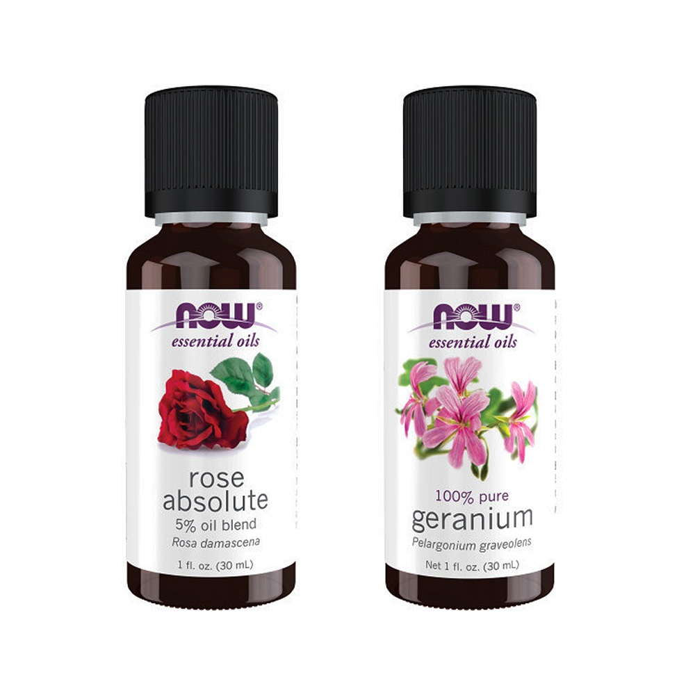 Now Essential Oils, 2 Variety of 30ml: Things Are Just Rosey - Geranium ...