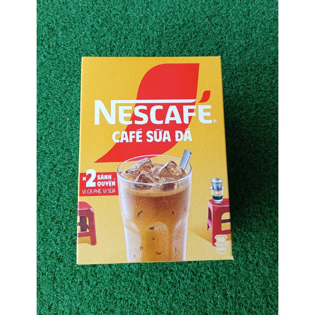 Vietnam Nescafe 3 in 1 Cafe Sua Da Vietnam Instant Milk Ice Coffee (10 ...