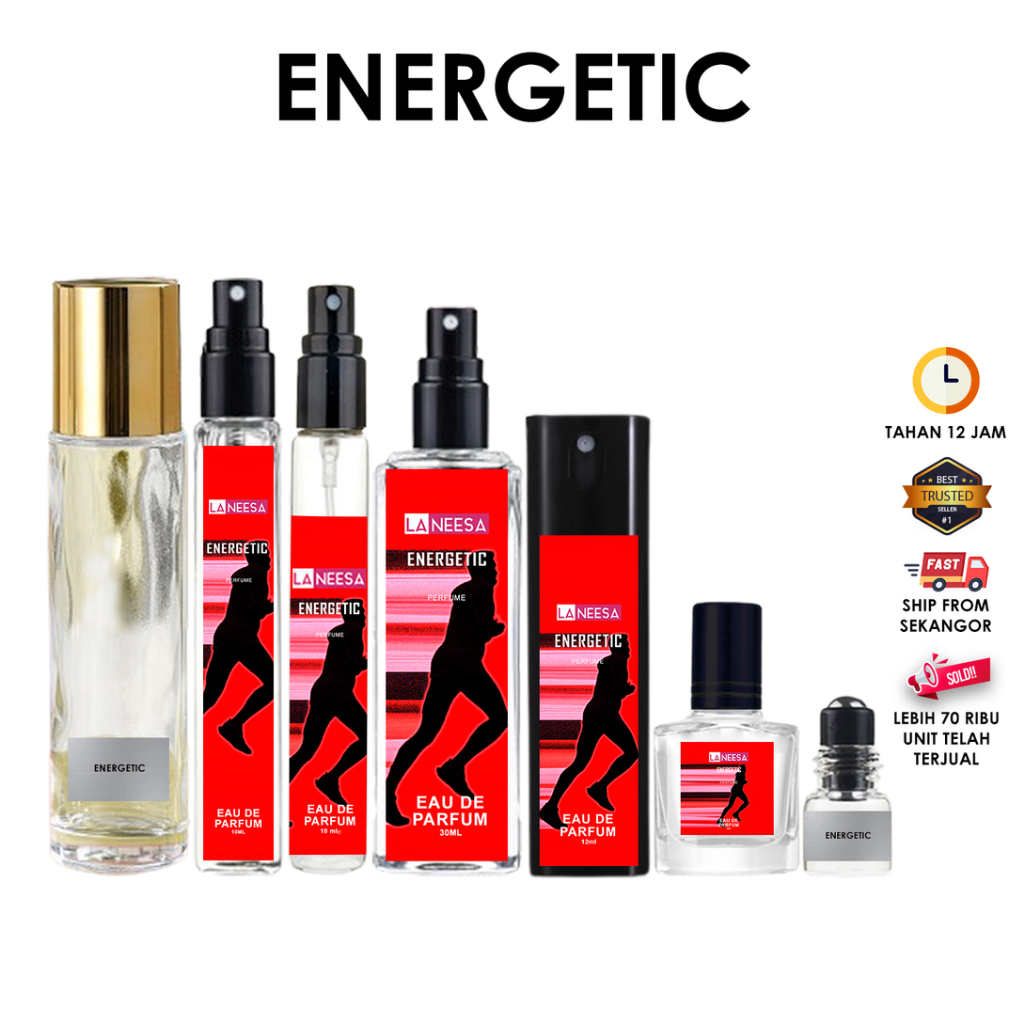 ENERGETIC ENERGISE MEN PERFUME [2ML-35ML] INSPIRED PERFUME MINYAK WANGI ...