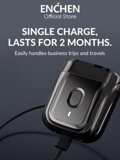 Enchen Mini 6 Electric Shaver 2 Floating Head Portable Shaver Machine ...