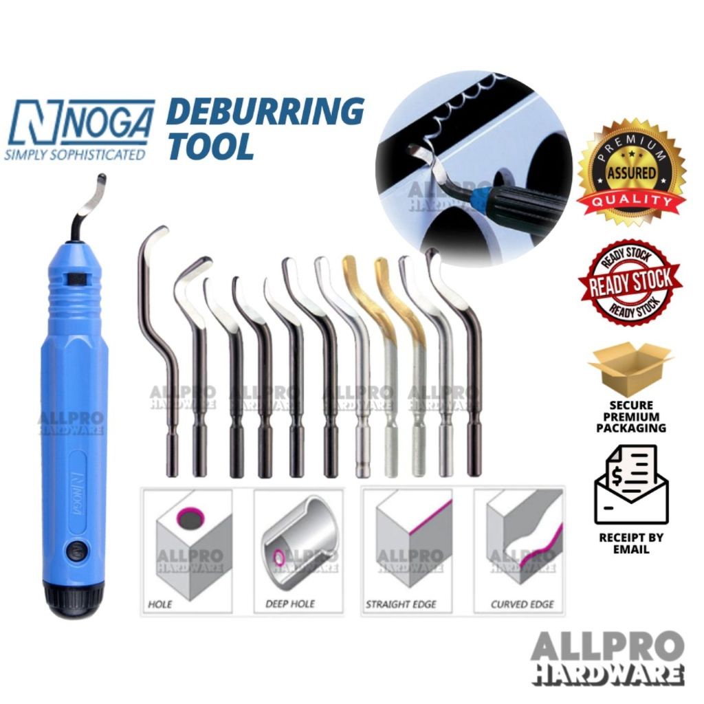 N.O.G.A Heavy Duty Deburring Holder NB1100 Edge Trimming Tool Deburr ...