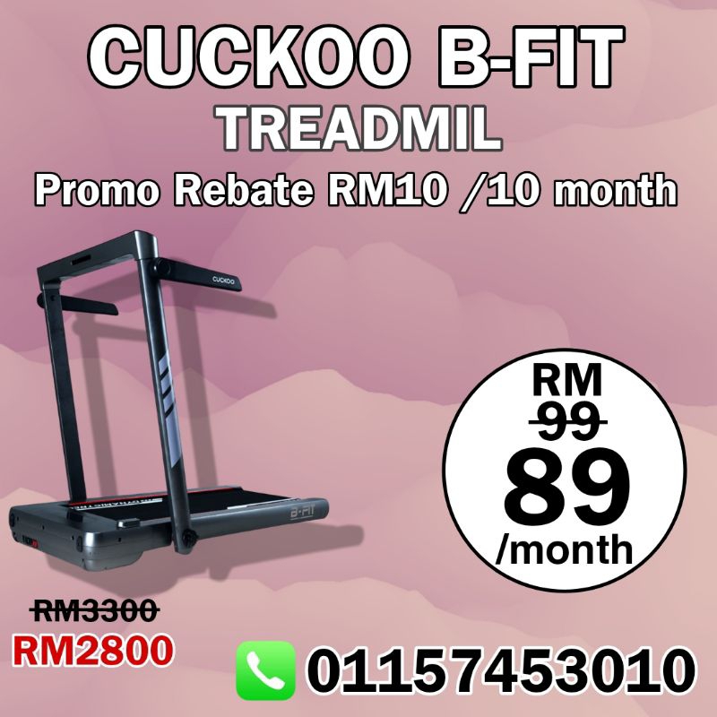 Cuckoo Treadmill B-Fit | Shopee Malaysia