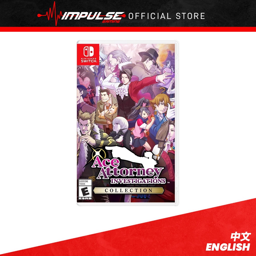 NSW Nintendo Switch Ace Attorney Investigations Collection Chi/Eng ...
