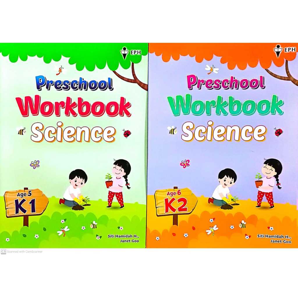 (ESA)PRESCHOOL WORKBOOK SCIENCE | Shopee Malaysia