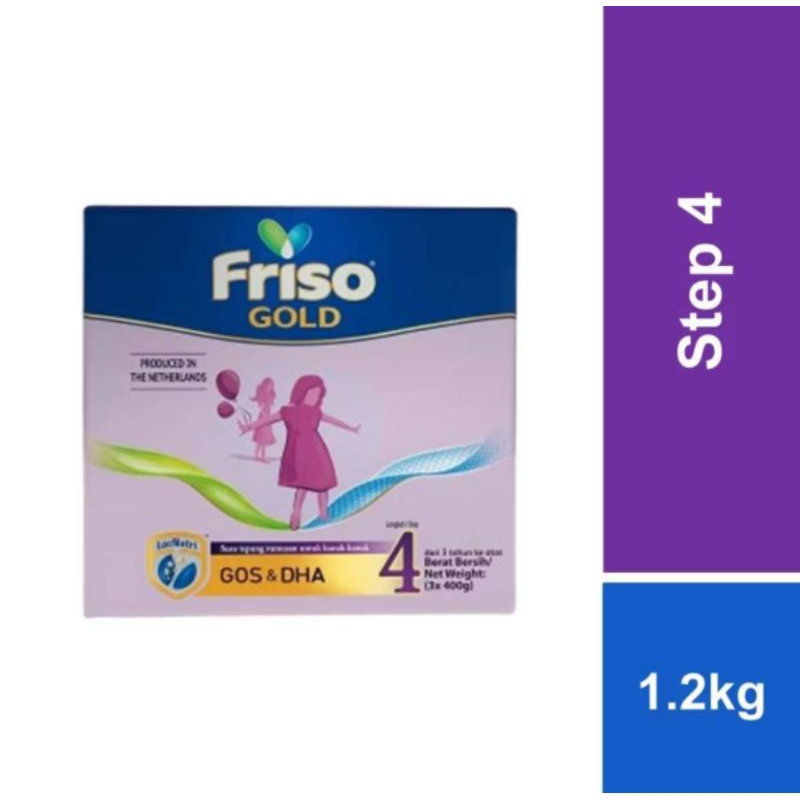 Friso Gold Step 4 (2'-FL) 1.2KG | Shopee Malaysia