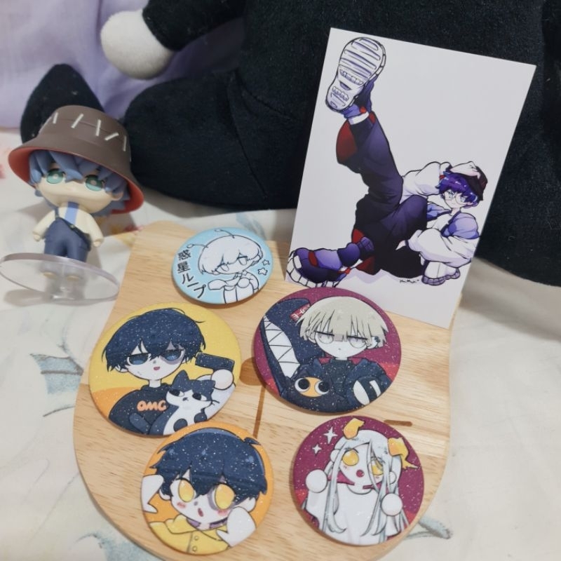 Eve Japanese Utaite Fanmade Merchandise Insomnia And Fight Song Button ...